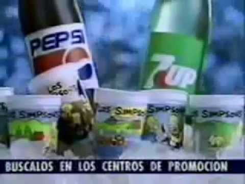 Comercial Pepsi Los Simpsons / Comerciales - YouTube