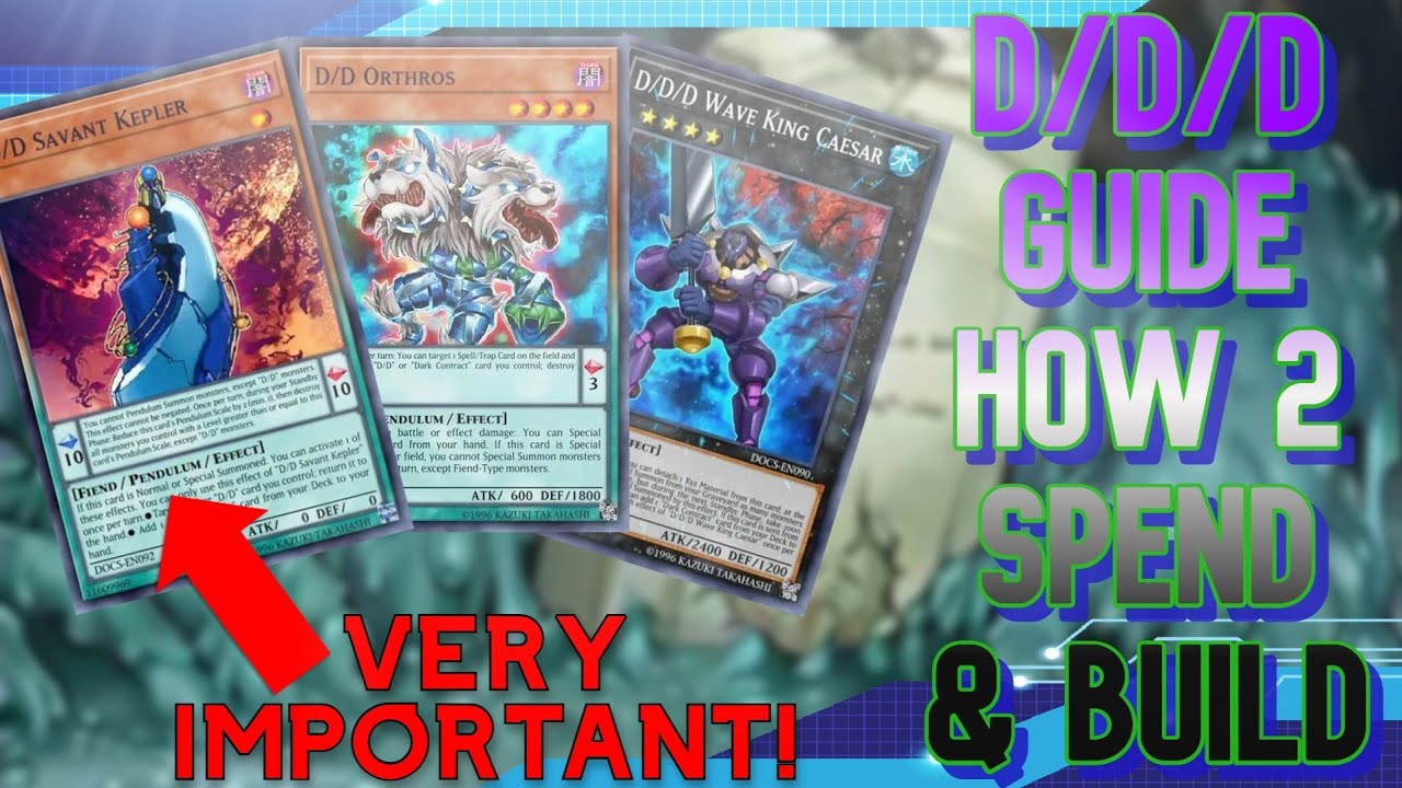 The DDD guide you need! (Yu-gi-oh Duel Links) - YouTube