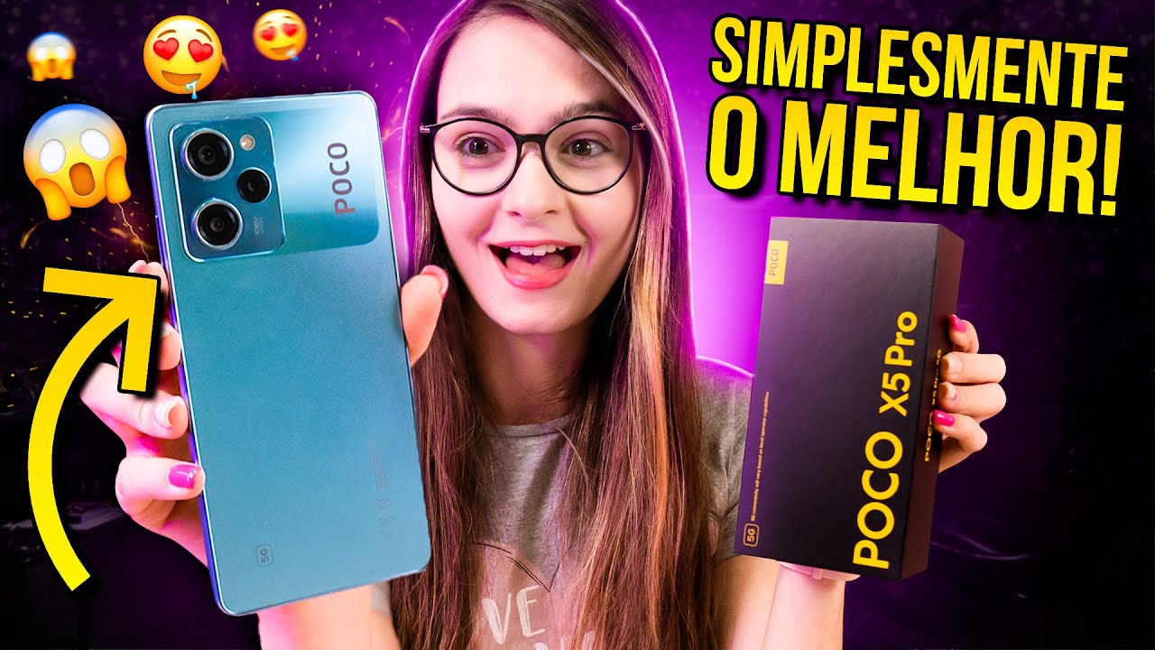 POCO X5 PRO - XIAOMI COMPLETO, INCRÍVEL e com BOM PREÇO! UNBOXING E ...