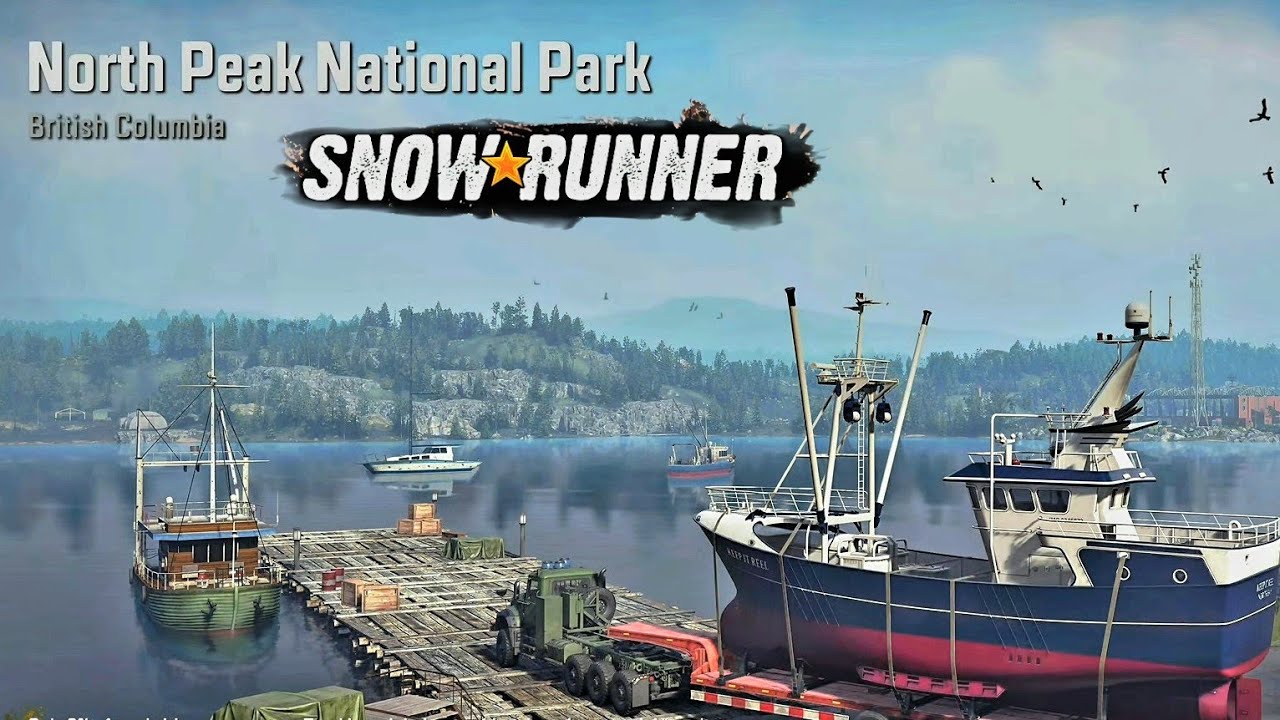 Snowrunner Season 10 - How to Unlock North Peak National Park Map - YouTube