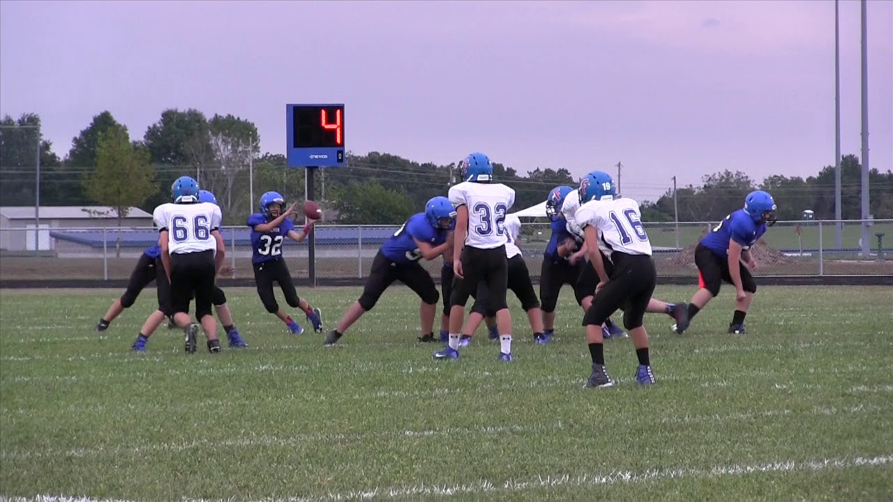 '17 Clever Middle School Football - Top 10 - YouTube