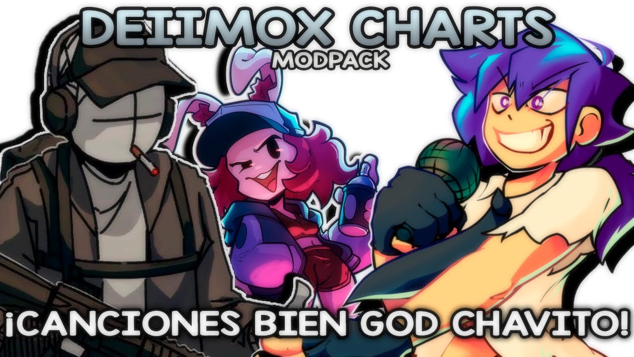 【FNF】CHARTS DE: @Deiimox | ¡MANTIENE TODO EL ESTILO FNF AL MAXIMO ...