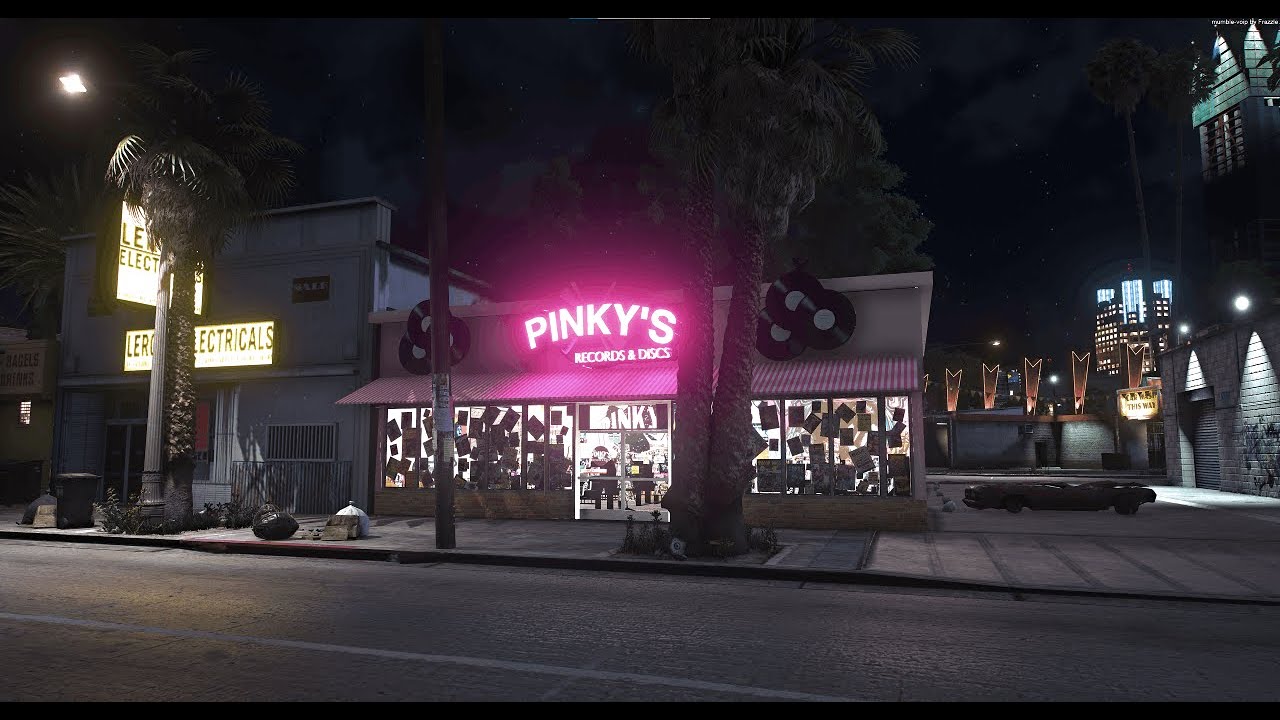 Pinkys records | Fivem GTA 5 MLO - YouTube