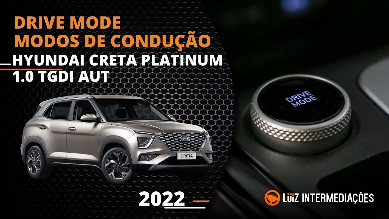 Drive Mode | Modos de Condução | HYUNDAI CRETA PLATINUM 1.0 TGDI AUT ...