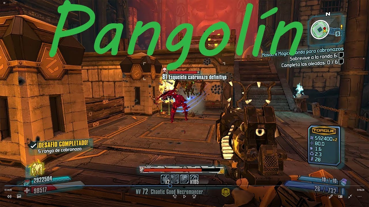 Borderlands 2: Gaige, La Masacre y Los Escudos Pangolín - YouTube