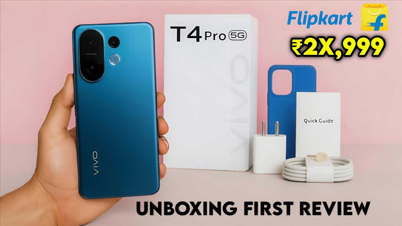 Vivo T4 Pro 5g🔥- UNBOXING & First Review | Best Phone Under 30,000 ...