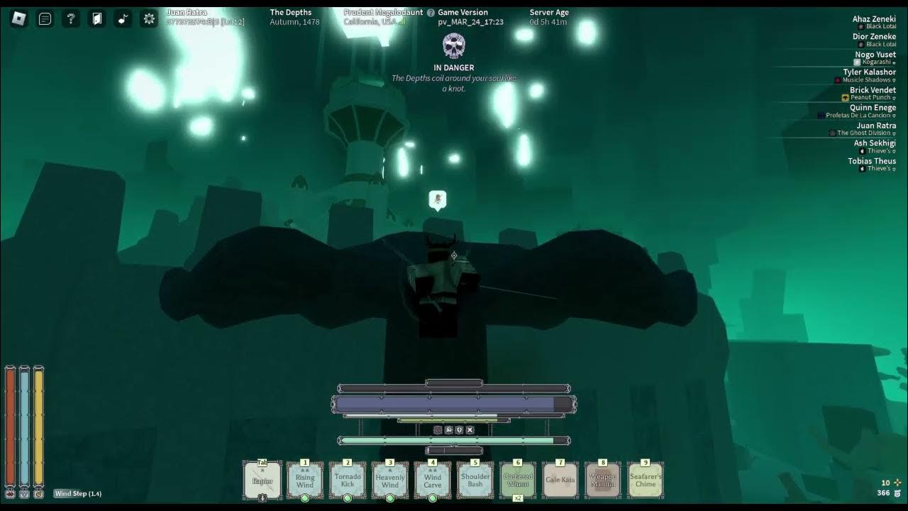 How to escape the depths ( no barrels or bells) - Deepwoken - YouTube