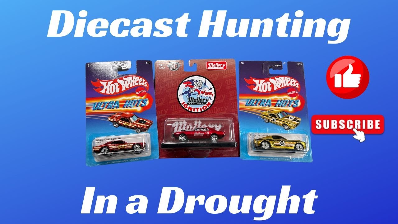 Hot Wheels Diecast Hunting in a Drought - YouTube