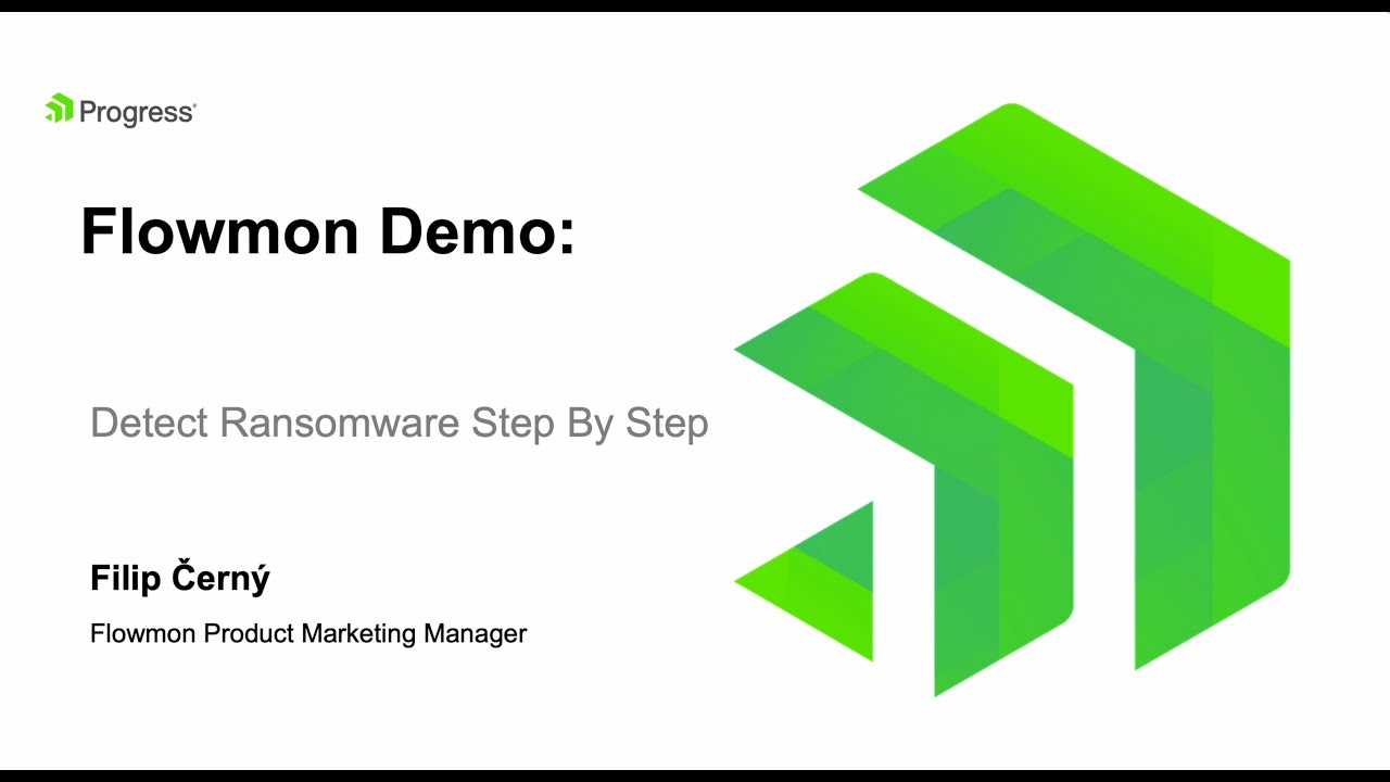Detect Ransomware with Flowmon - YouTube