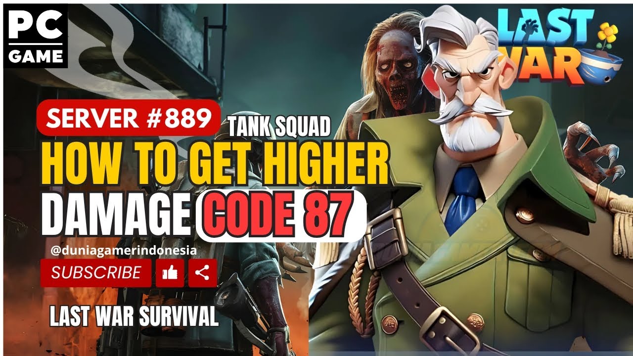 [🔴LIVE ] HOW GET DAMAGE HIGHER CODE 87 IN LAST WAR SURVIVAL # ...