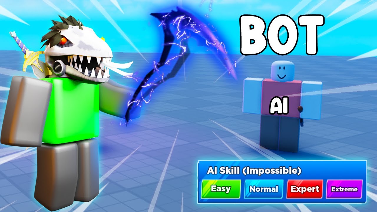 Blade Ball But I Beat The *New* Training Mode AI On EVERY DIFFICULTY ...