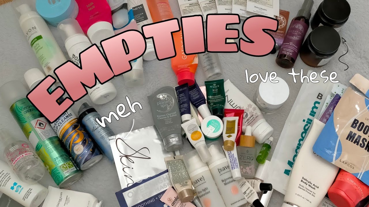 Empties #7 / UK beauty empties (skincare, haircare, body, well being ...