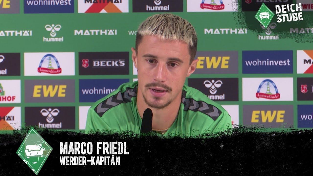 Bleibt Marco Friedl beim SV Werder Bremen? Jetzt spricht der Kapitän ...