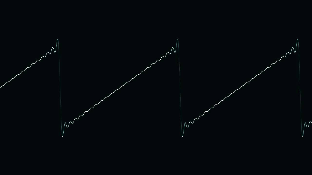 additive synthesis: sawtooth wave - YouTube