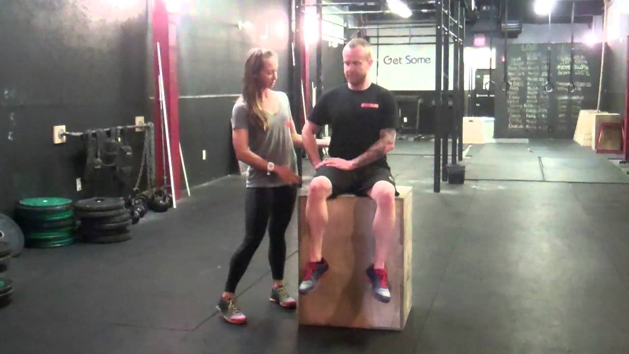 Hamstring Mobility Using Trigger Point Massage Ball - YouTube