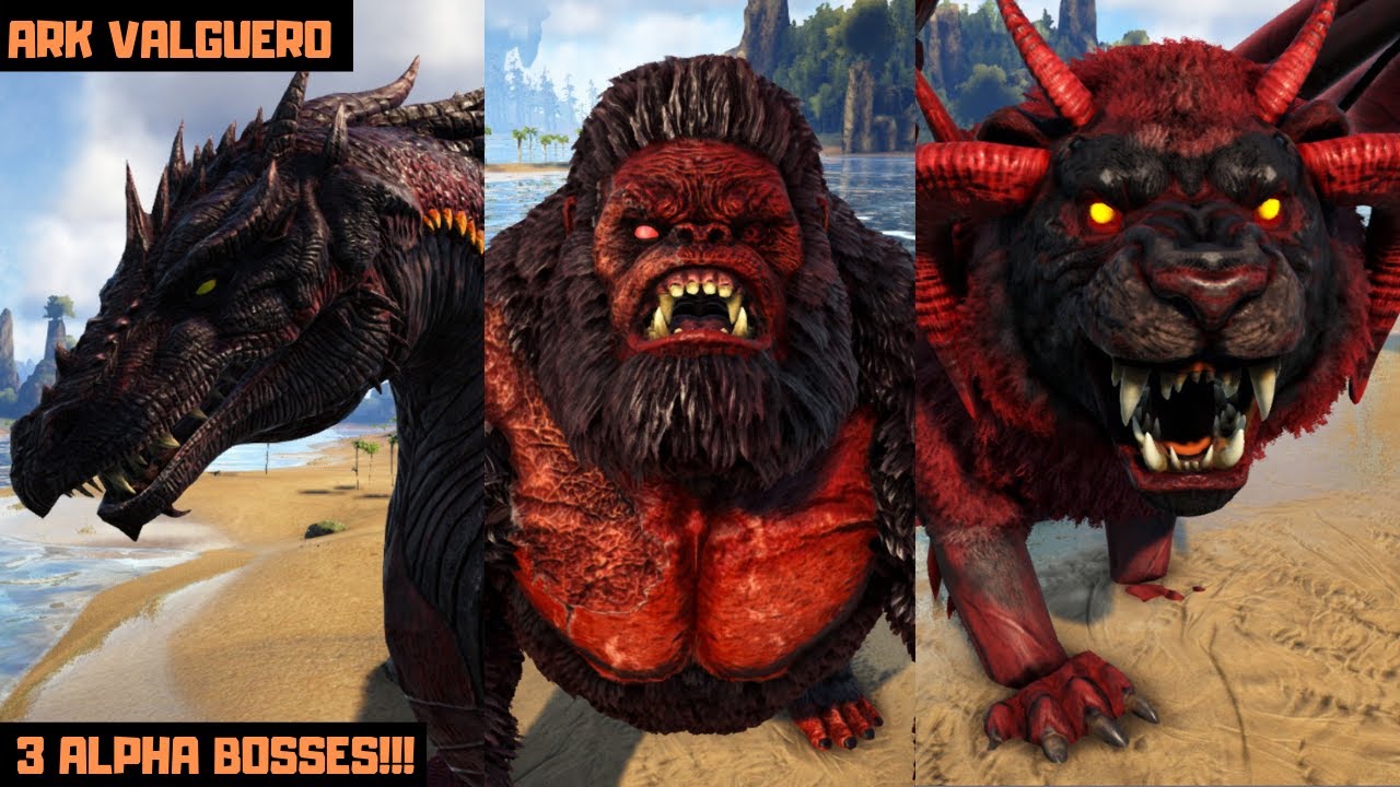 Taking On The Valguero Alpha Guardians! (Alpha) Ark Valguero Part 27 ...