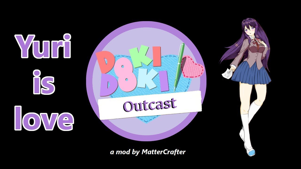 YURI HELPING US l Doki Doki Outcast #1 DEMO - YouTube