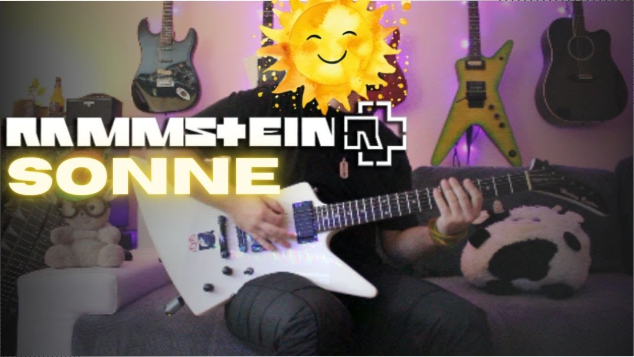 Rammstein - Sonne (GUITAR COVER) - YouTube