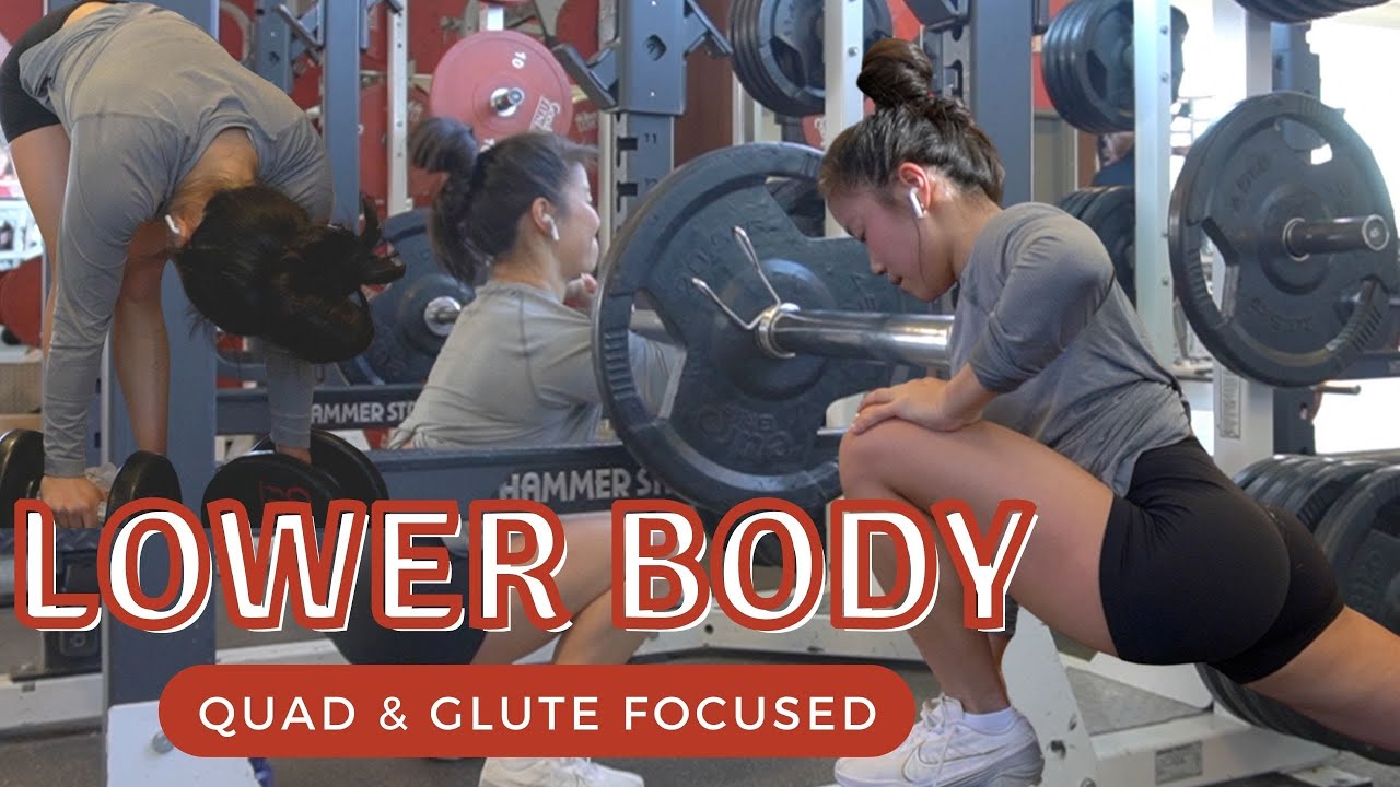 WOD | Quad & Glute Focused Leg Day - YouTube