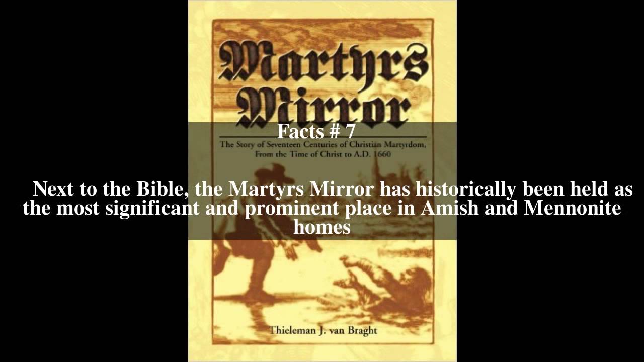 Martyrs Mirror Top # 14 Facts - YouTube