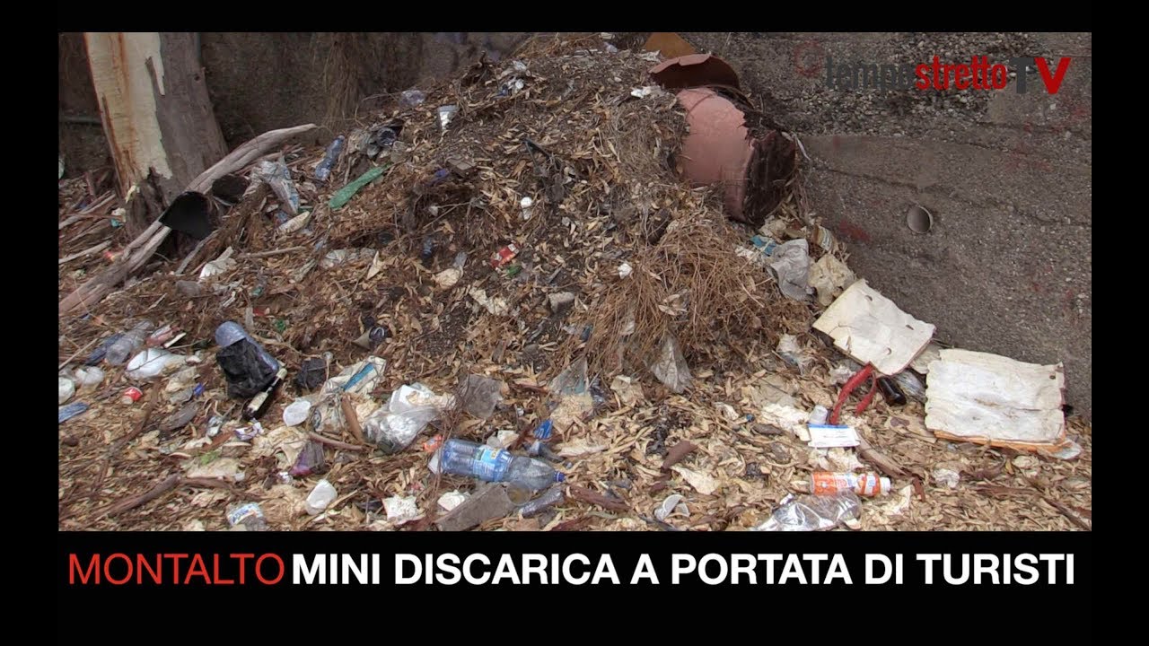 Montalto, mini discarica a portata di turisti - YouTube