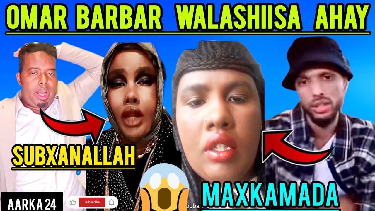 Omar Barbar Walalkiis o Gabar isku badalay Adeeradeda wa MJ dhul aye ...