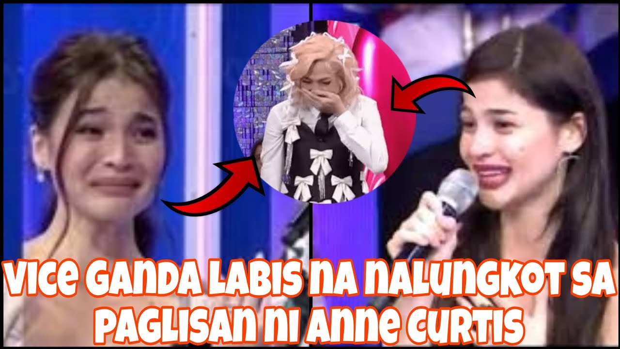 Vice Ganda naging EMOSYONAL sa pag-alis ni Anne sa It's SHOWTIME - YouTube