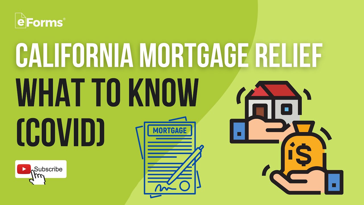California Mortgage Relief - What to Know (COVID) - YouTube