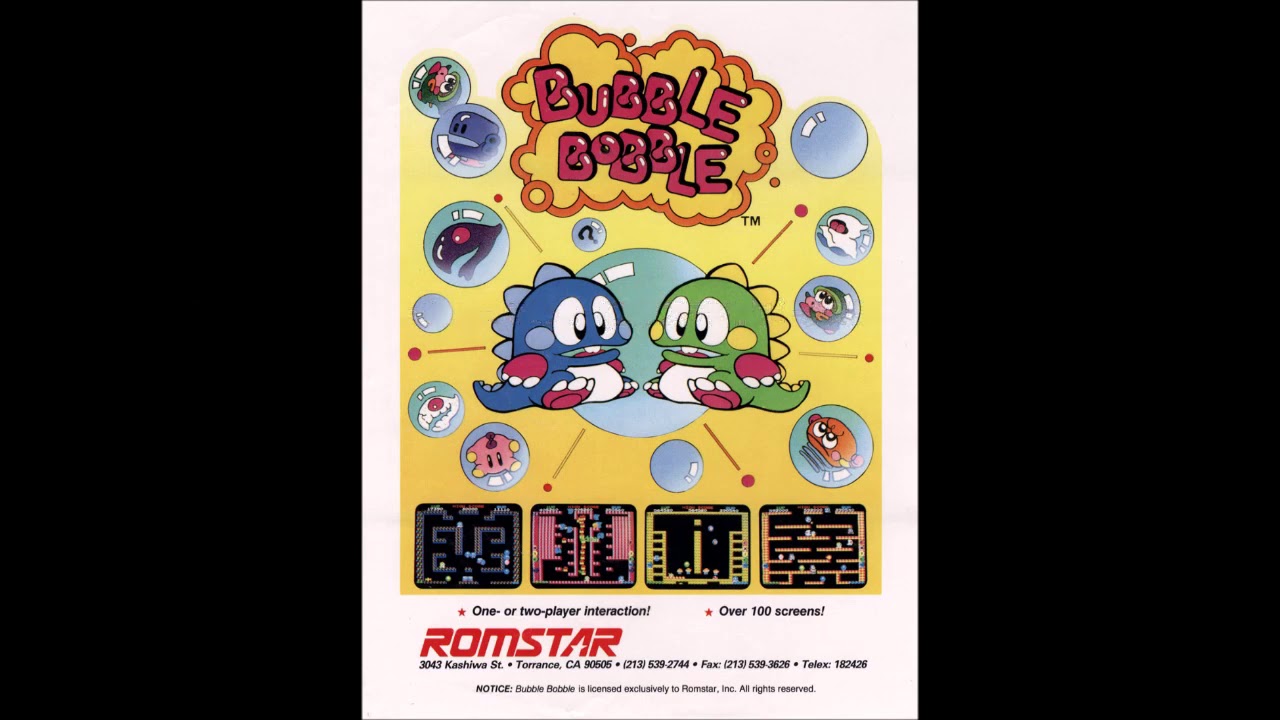 Bubble Bobble (Arcade): 07 - EXTEND / Bonus Music ~ Miss - YouTube