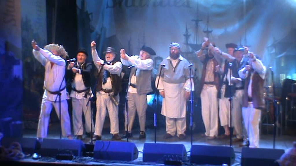 The Exmouth Shanty Men "Blood Red Roses" - YouTube