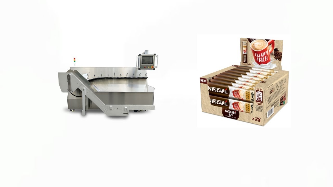 Coffee bag sorter counter system | powder pouch dispenser | powder ...