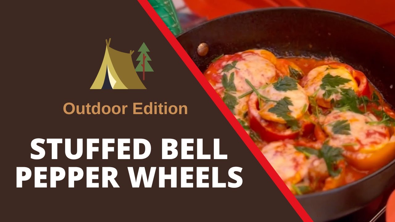 🌶️🔥 Unleash the Flavor: Stuffed Bell Pepper Wheels Recipe for Outdoor ...