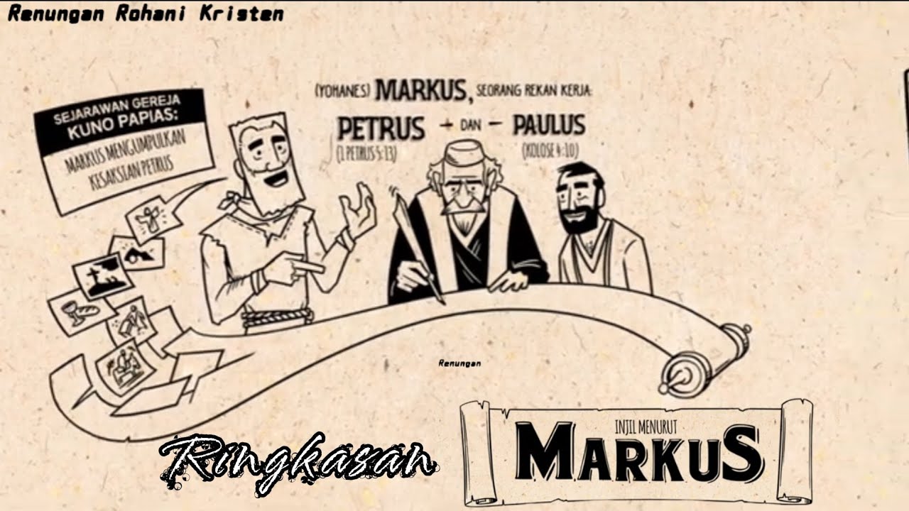 Animasi Alkitab-Ringkasan Kitab Injil Markus||Renungan Rohani Kristen ...