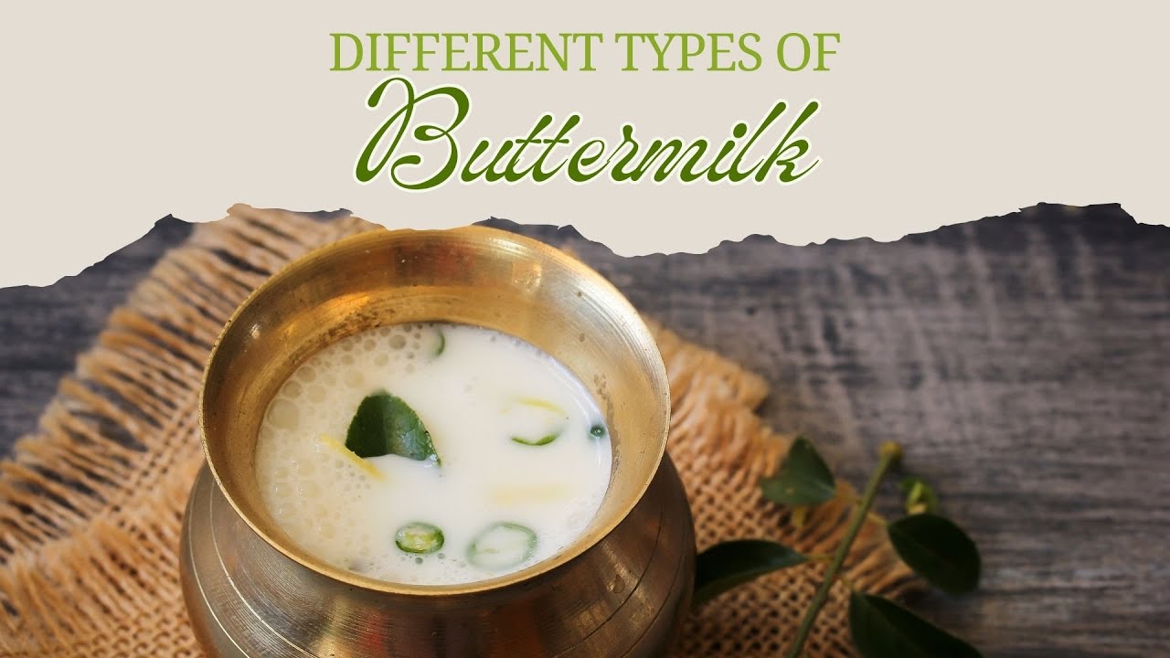 Types of buttermilk| Action of curd on rhinitis| Buttermilk preparation ...