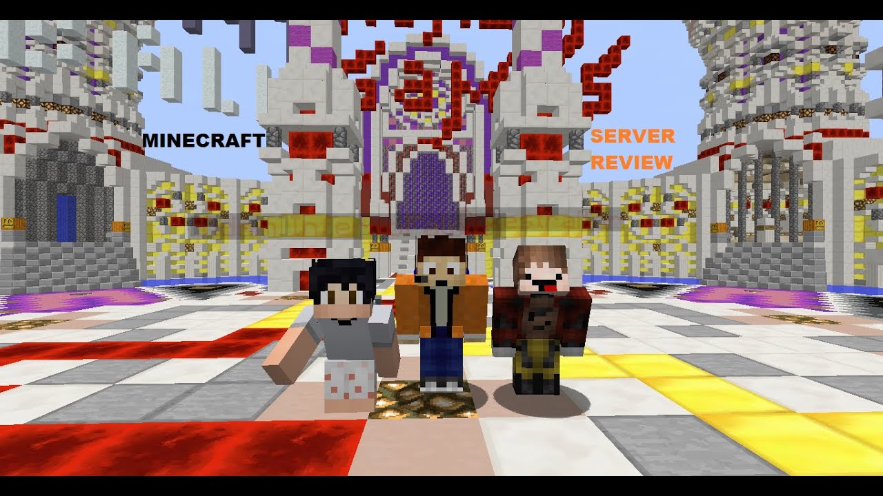 Minecraft Server Review Minenet - YouTube