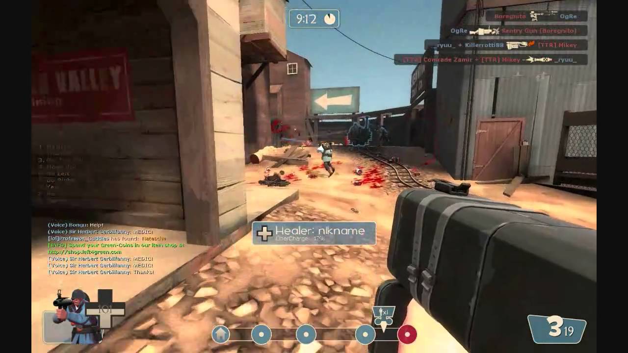 TF2 - Soldier Gameplay on Upward (HD) mit dem Commentary - YouTube