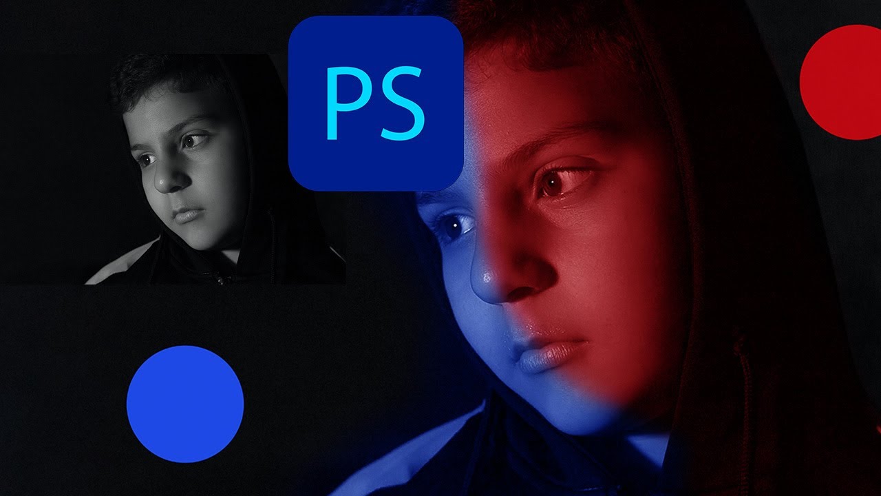 Simple Way To Apply a DUAL LIGHTING Effect In Photoshop! | Light Effect ...