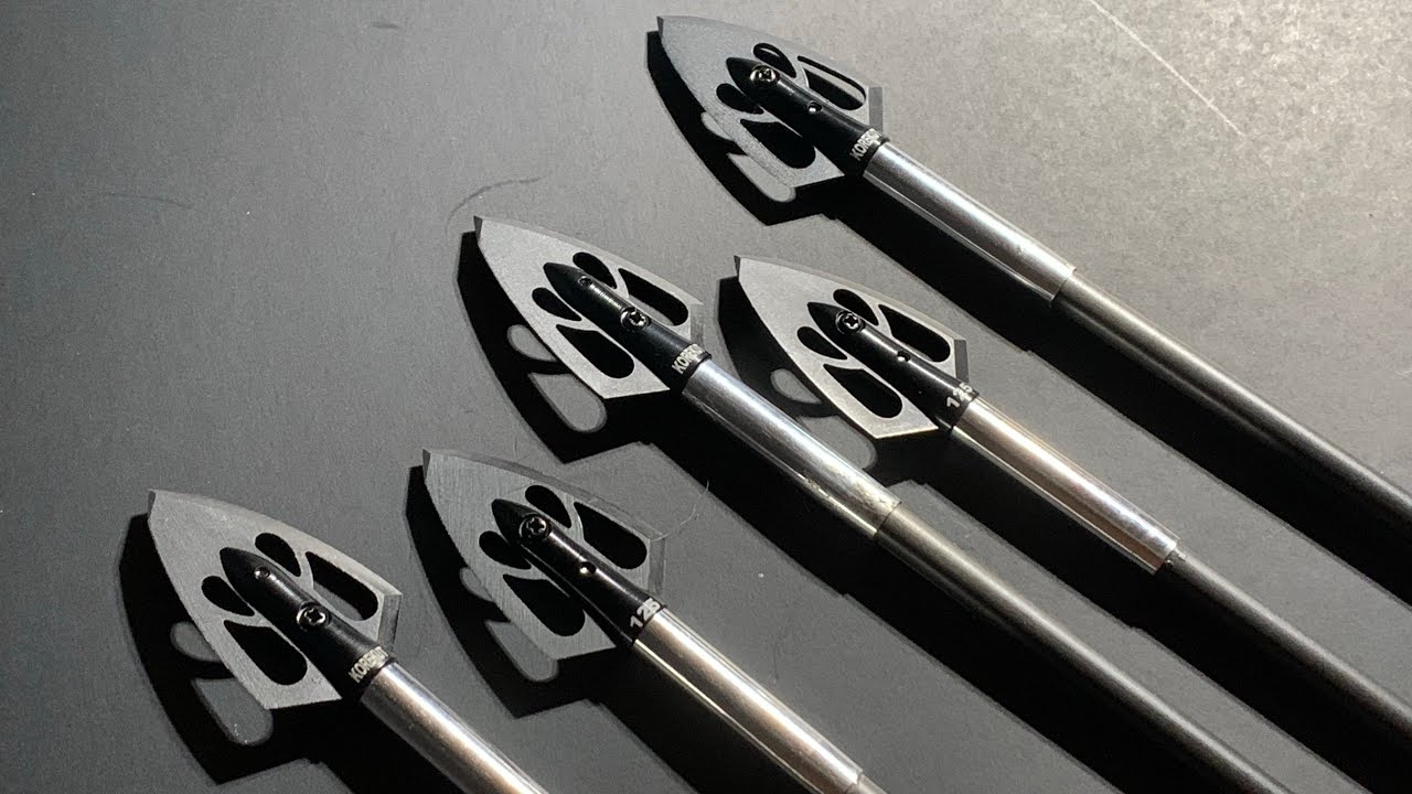 Cleaver 125 Crimson Talon Broadhead - YouTube