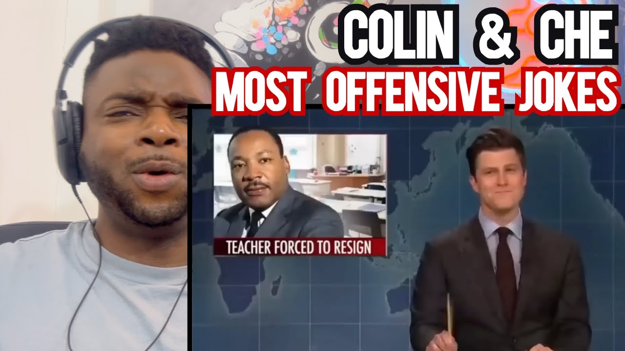 Brit Reacts To COLIN & CHE - MOST OFFENSIVE JOKES - YouTube