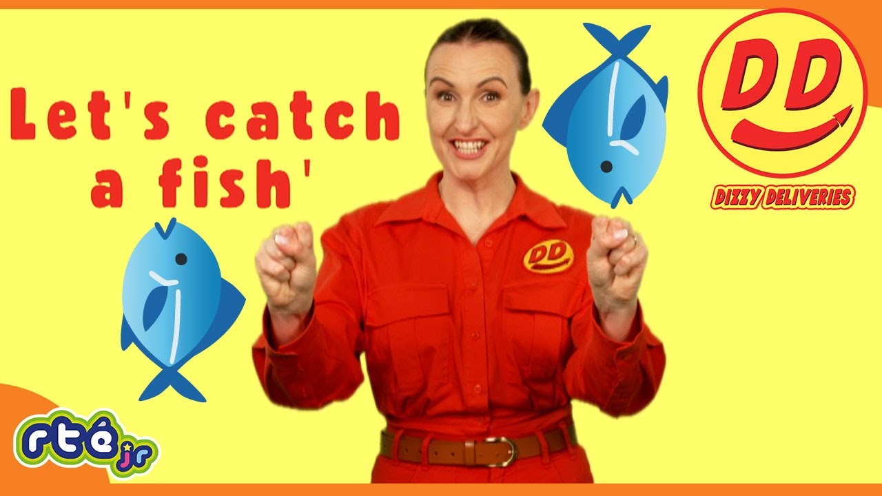 Dizzy Deliveries | Let's Lámh Sign! | Learn to Say 'Let's Catch a FISH ...