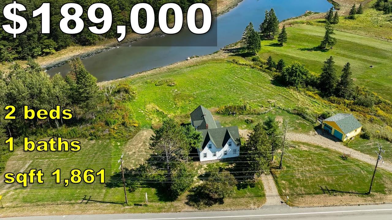 Charming 1850s New England Farmhouse Tour | Homes for sale in Maine ...