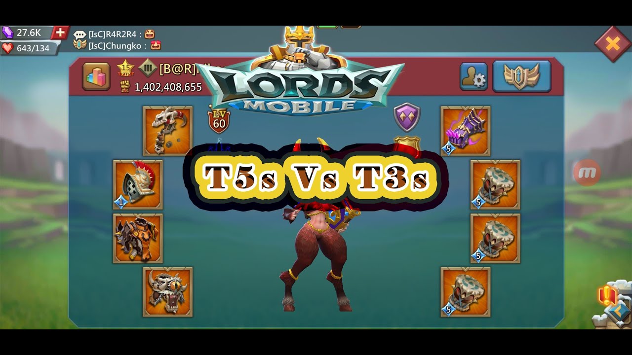 Testing done | T3s Troops +Counter Boosts Vs T4/T5 Solo Hits || F2P ...