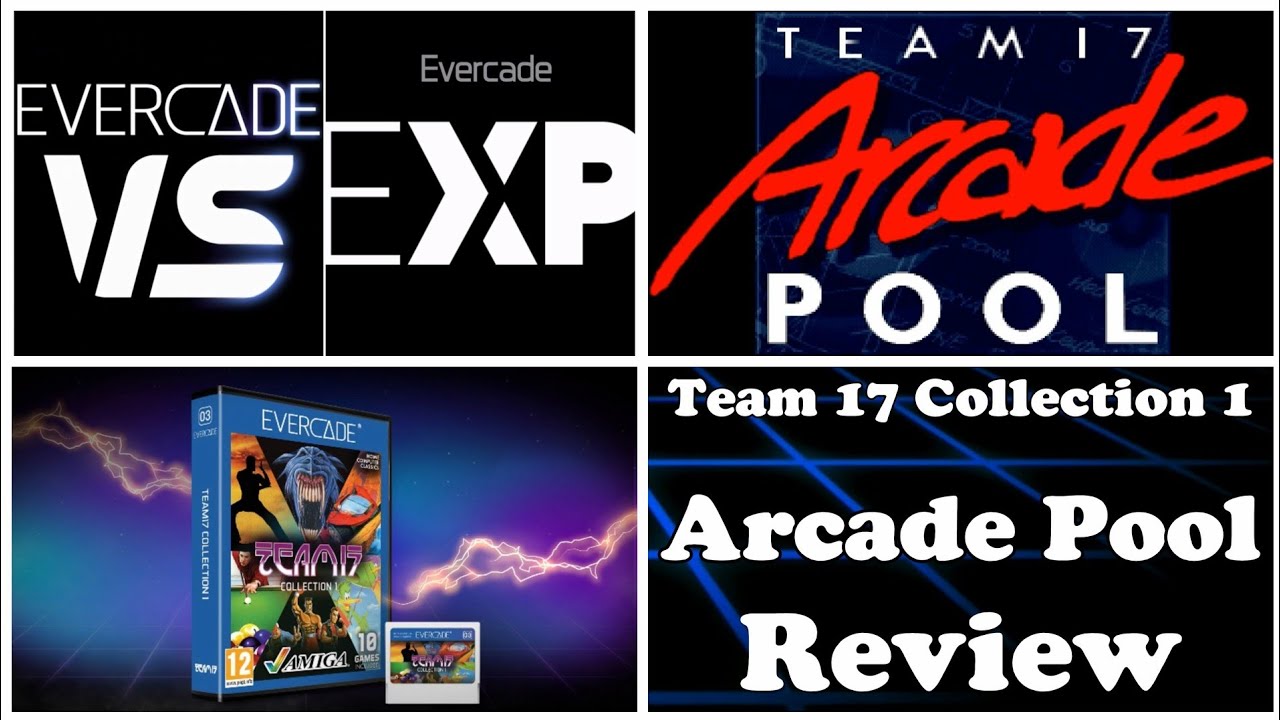 Arcade Pool Review I Evercade Home Computer 3: Team 17 Collection 1 ...