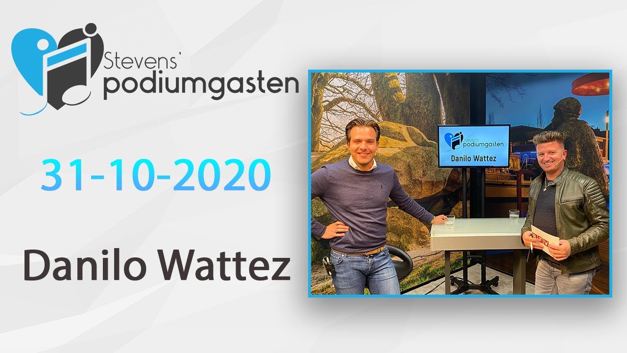 Stevens' Podiumgasten - Danilo Wattez - YouTube