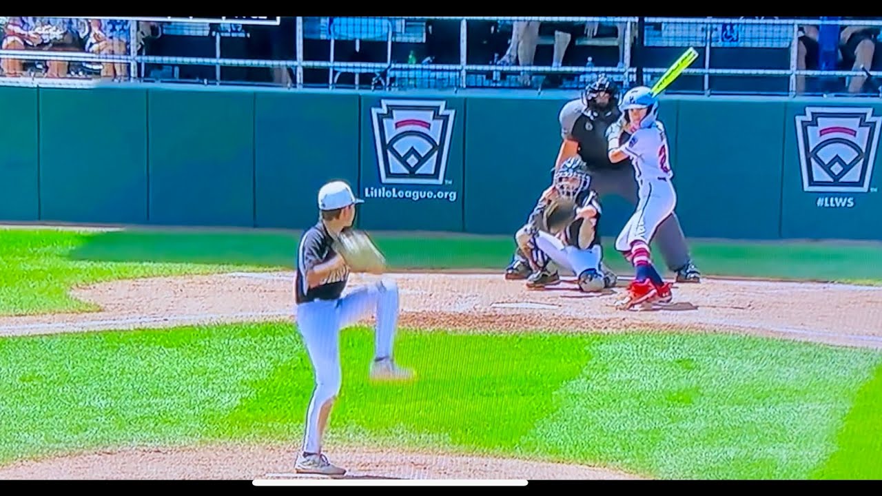Caleb Harbin BASE HIT - 2024 LLWS - Kentucky vs Indiana 🇺🇸 - YouTube