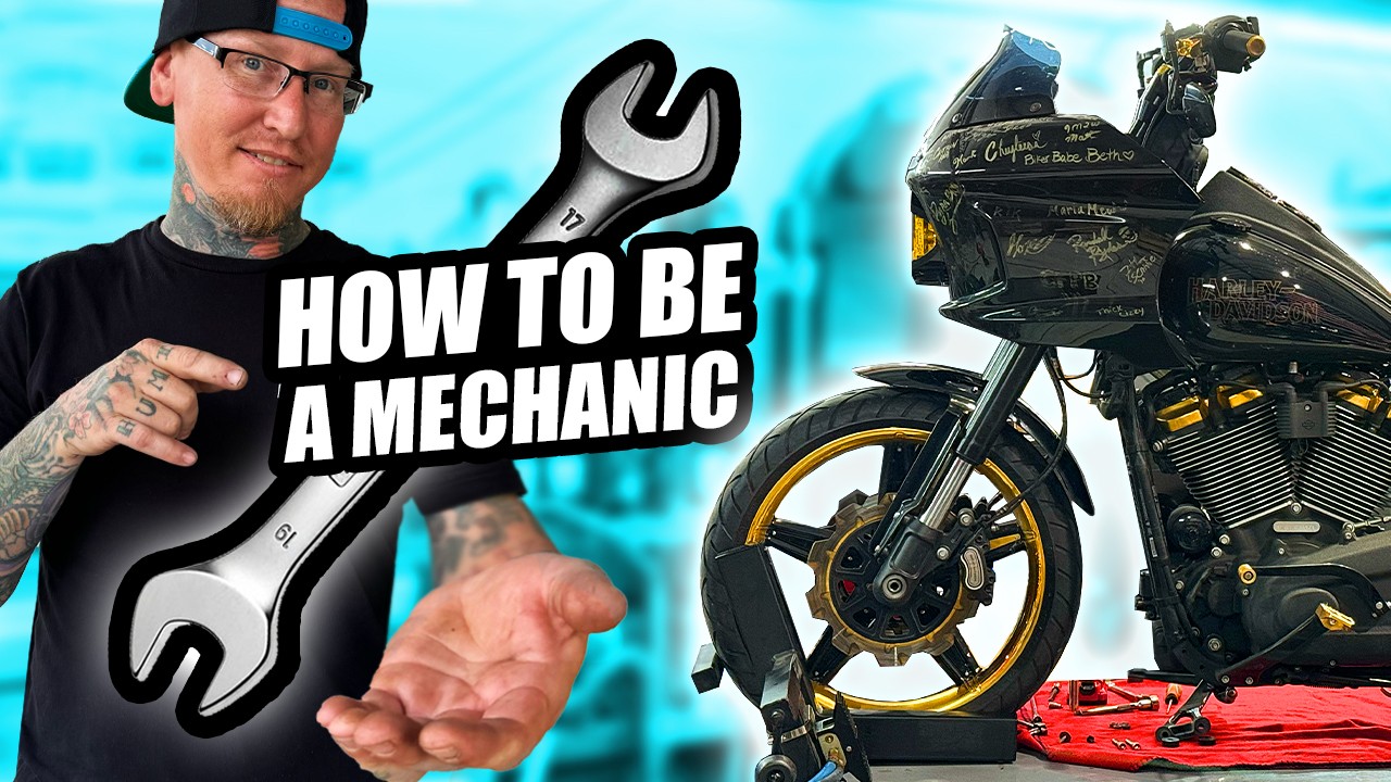 How To Be a Harley-Davidson Mechanic - YouTube