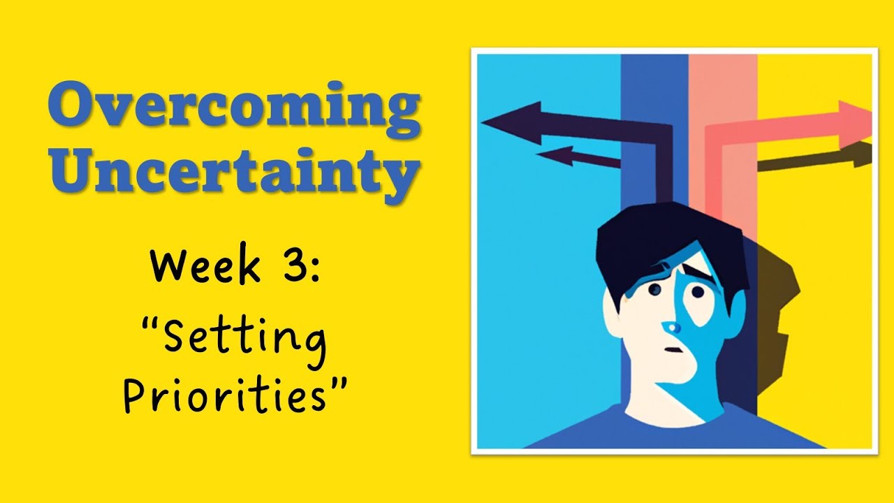 Overcoming Uncertainty 3 - Setting Priorities - YouTube