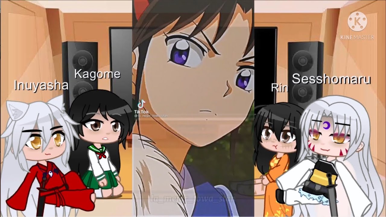 🔥 TOP 3 🔥 Inuyasha Characters react to Inuyasha, Tiktoks, ... 🌺 Gacha ...