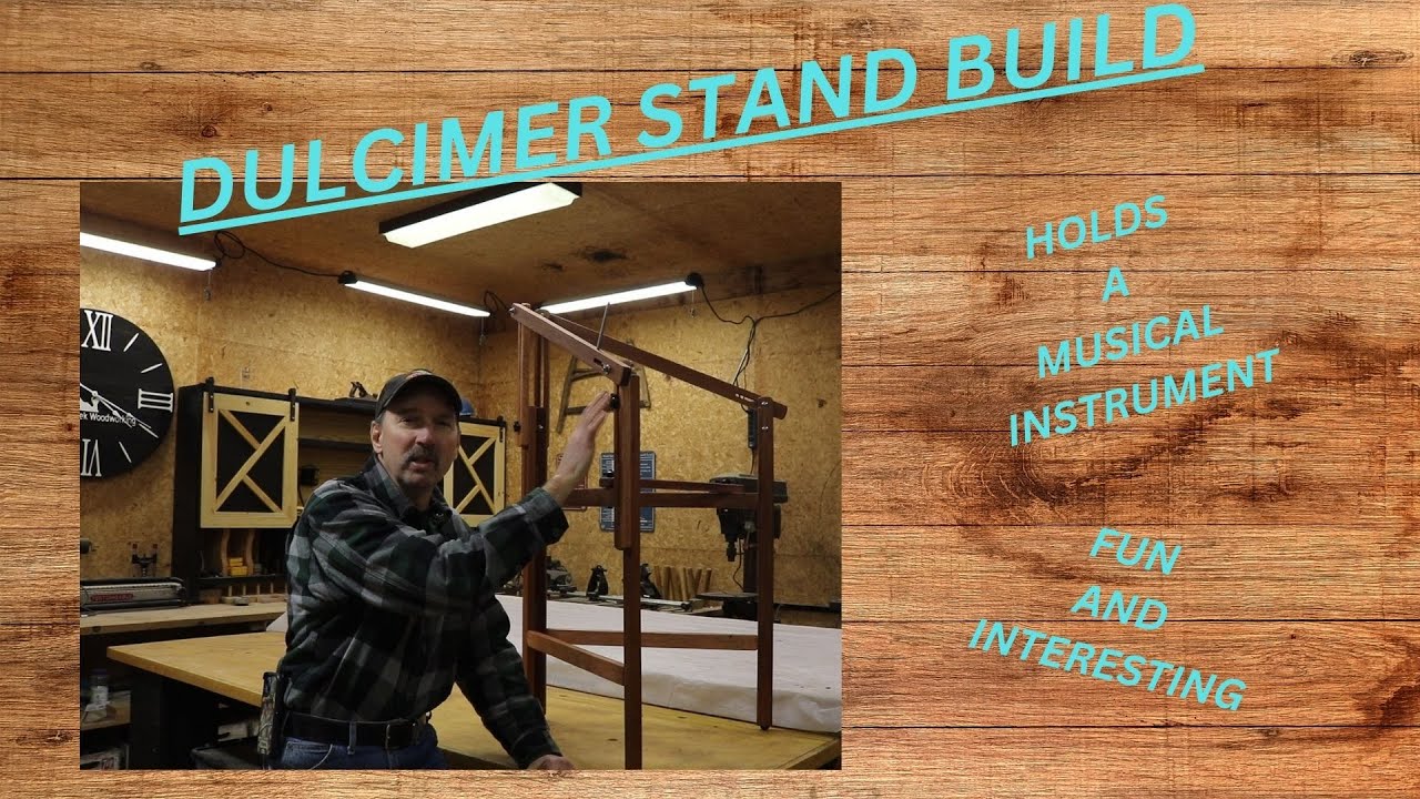 I Built An Adjustable Musical Instrument Stand For A Dulcimer - Video ...