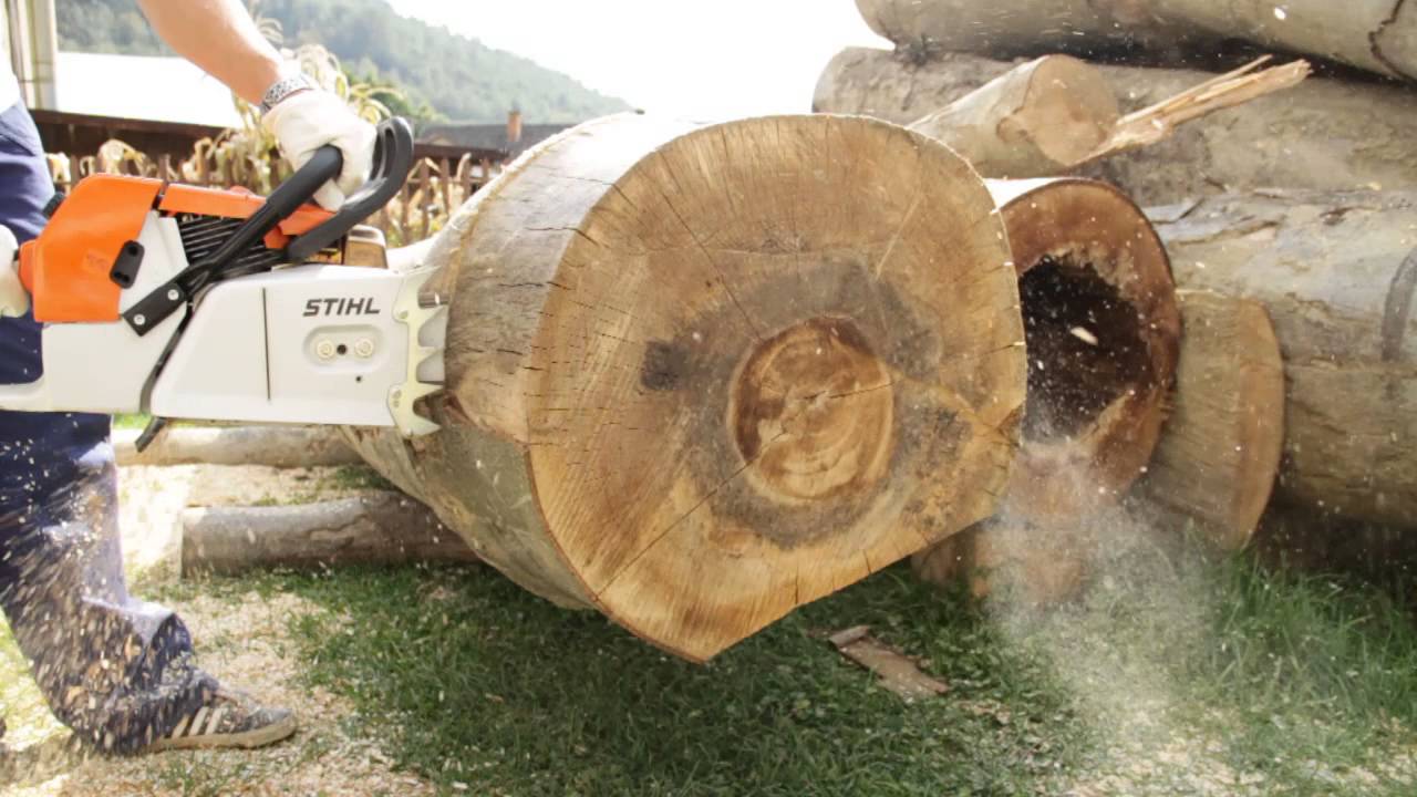 stihl MS 880 - YouTube